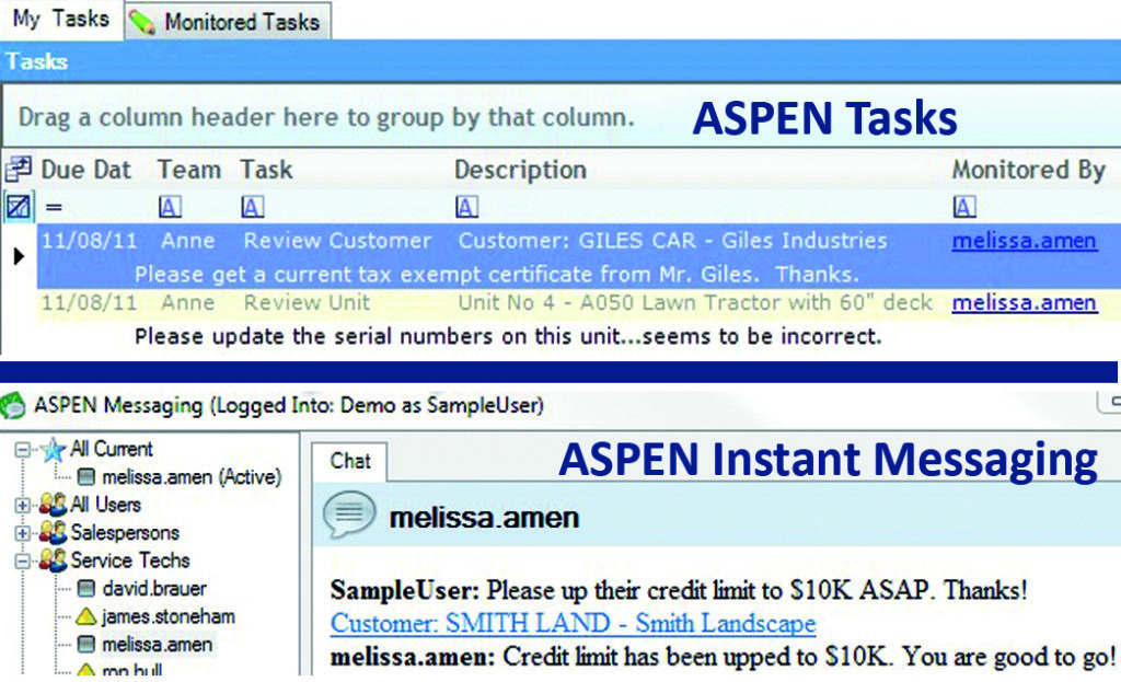 Workflow & Advanced Communication Tools - ASPEN by Charter