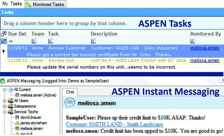 Workflow & Advanced Communication Tools - ASPEN by Charter